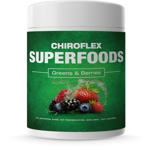 Green Superfood Powder Supplement With Berries – Total Tea & Chiroflex
